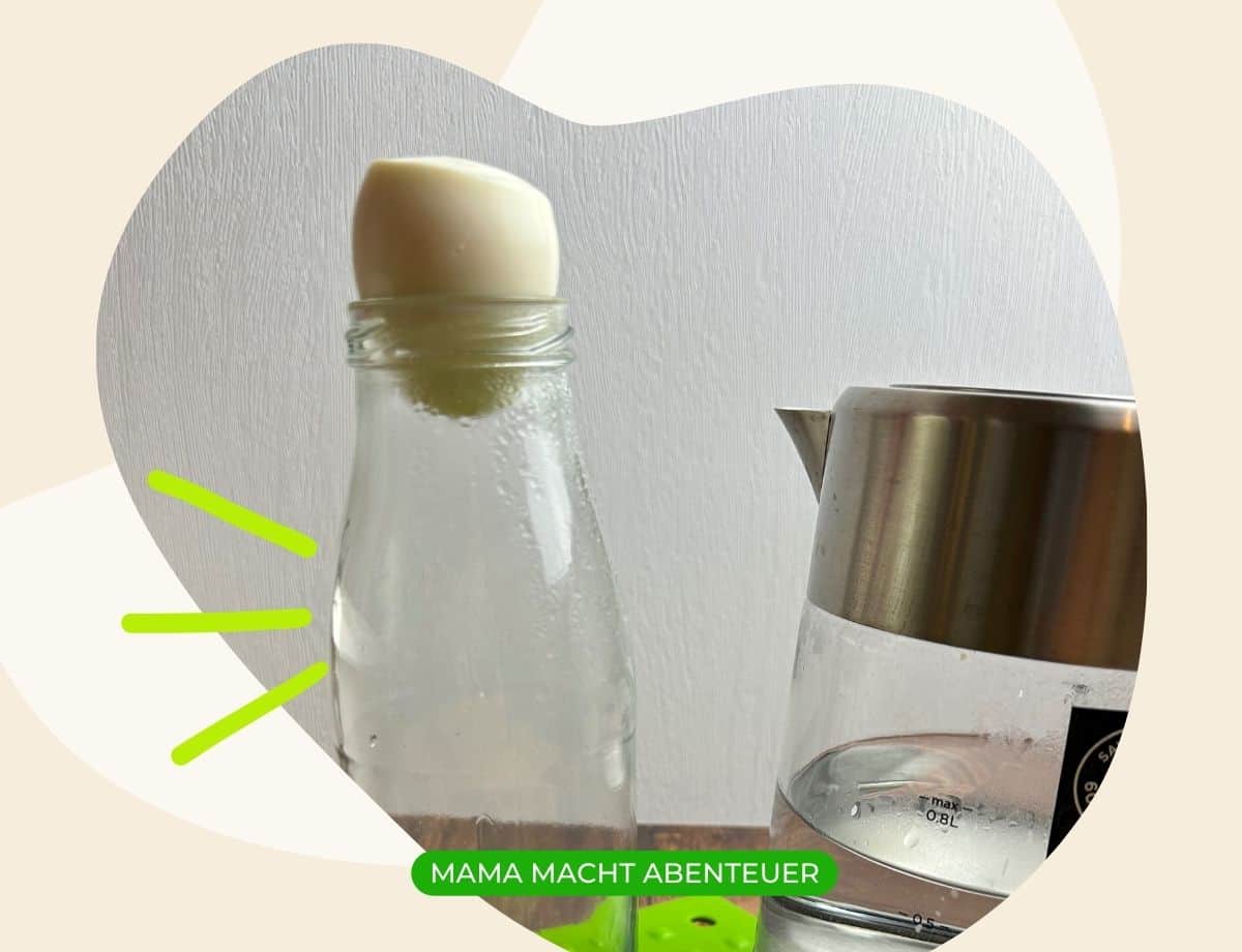 Ei in der Flasche: Wie Luft sich ausdehnt und zusammenzieht